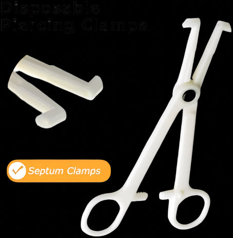 Disposable septum clamp | Tattoo Supply London