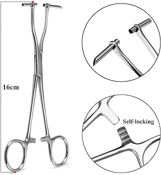 Industrial piercing forceps/ piercing tool | Tattoo Supply London