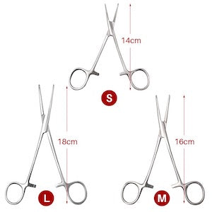 Hermostatic Forceps Straight Clamp/piercing tool | Tattoo Supply London