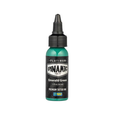 Dynamic emerald green tattoo ink 30ml | Tattoo Supply London
