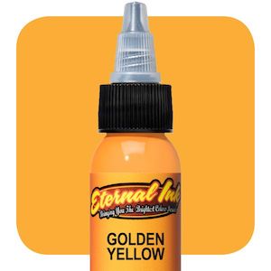 Eternal Golden Yellow 15ml or 30ml | Tattoo Supply London